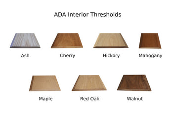 ADA Complaint 1/2" Height Solid Wood Interior Thresholds | Hartford ...