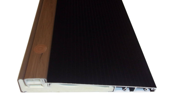 Exterior Inswing Threshold 7 13/16" x 60" with Composite WALNUT Cap and ...