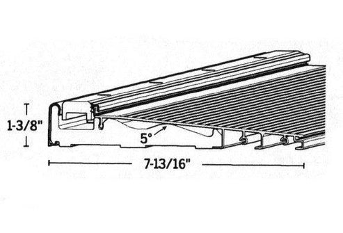 Inswing Threshold 7 13/16" with COMPOSITE CAP and Composite Bottom ...