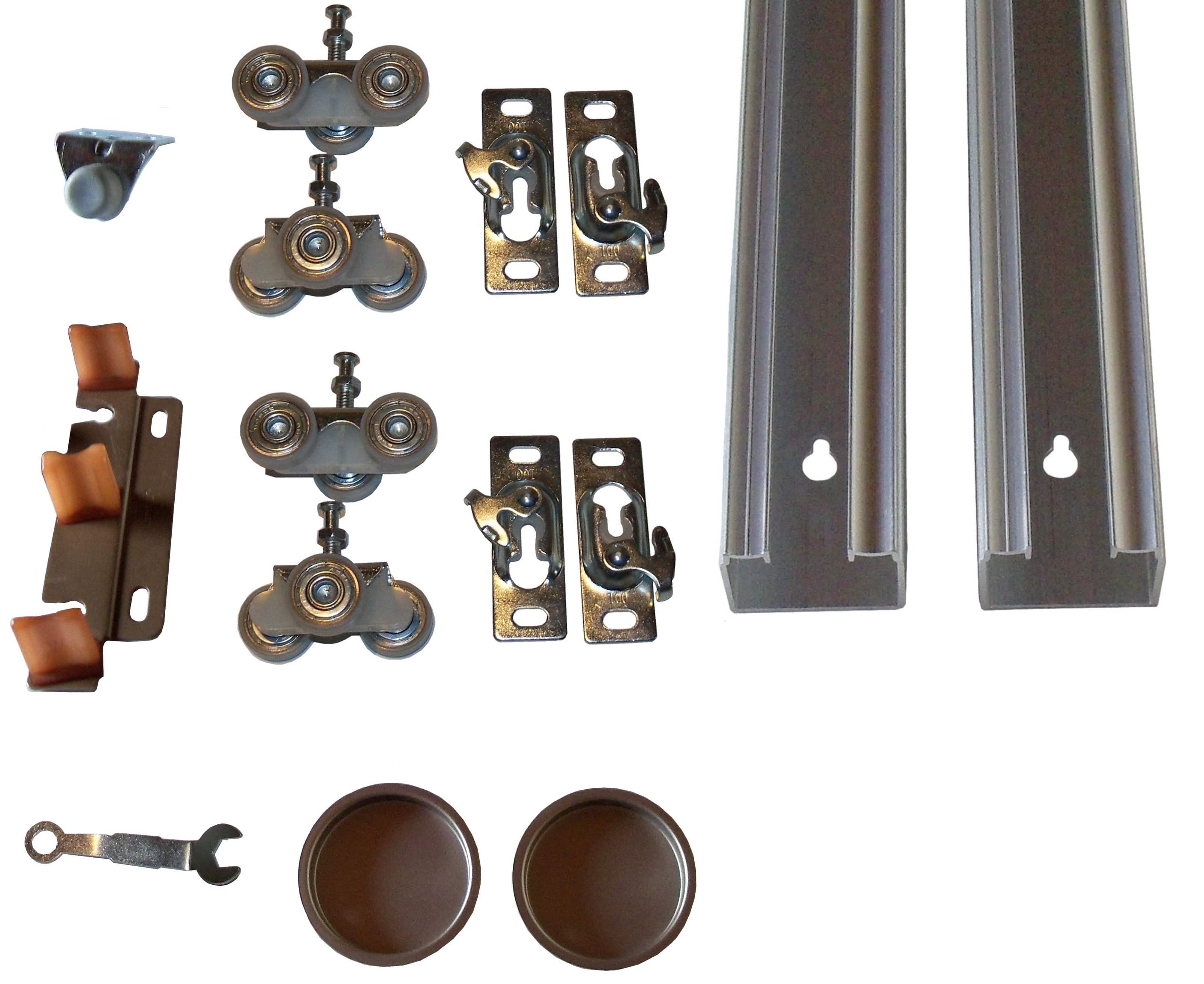 Series 2- HBP Bypass Hardware Kit- 3- Wheel Ball Bearing Hangers ...