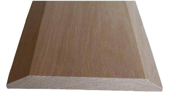 Style A- Solid Hardwood Interior Threshold -3/4" Height - RED OAK ...